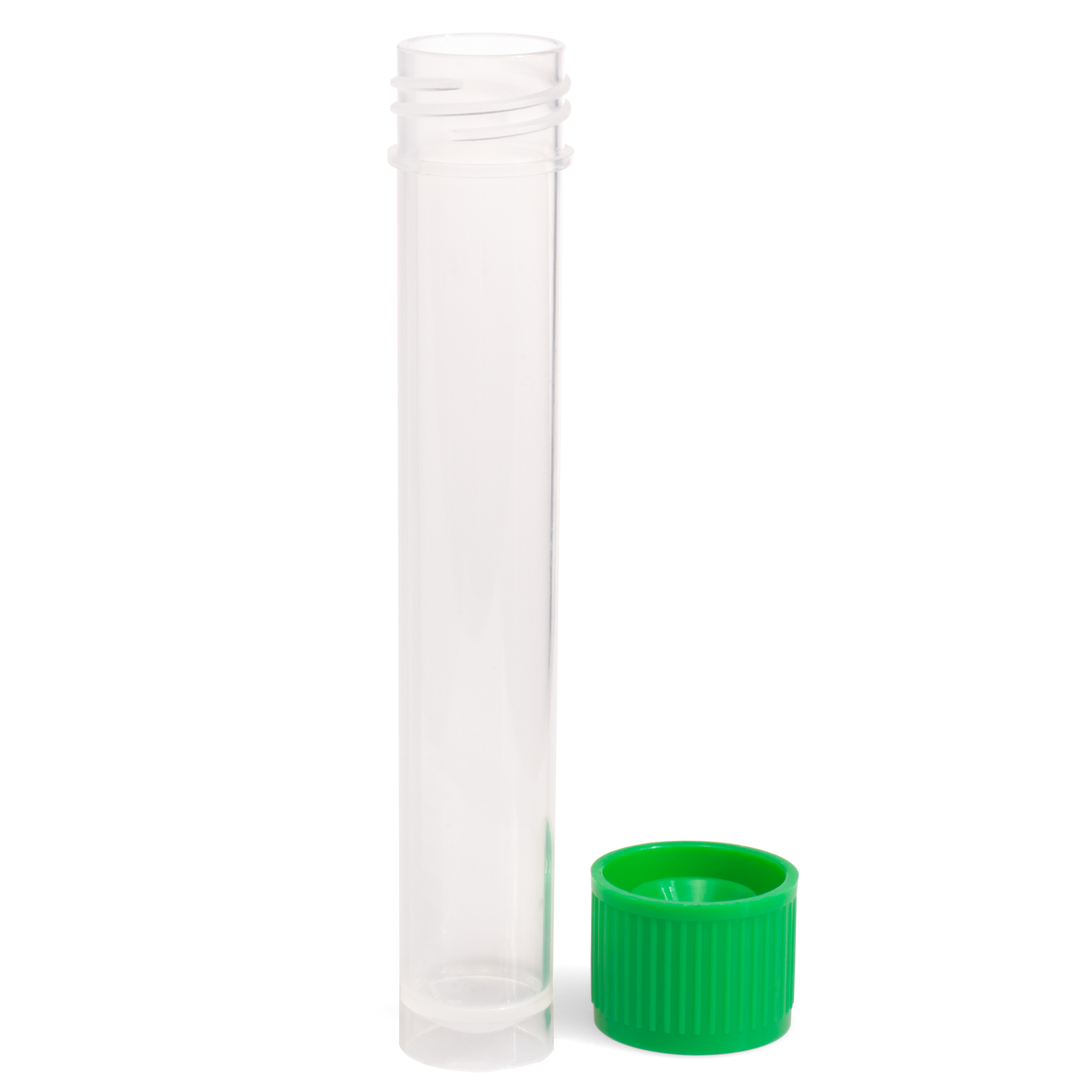 12mL Transport Tube, Green Cap - Bag, Sterile (Tubes and Caps Packed ...