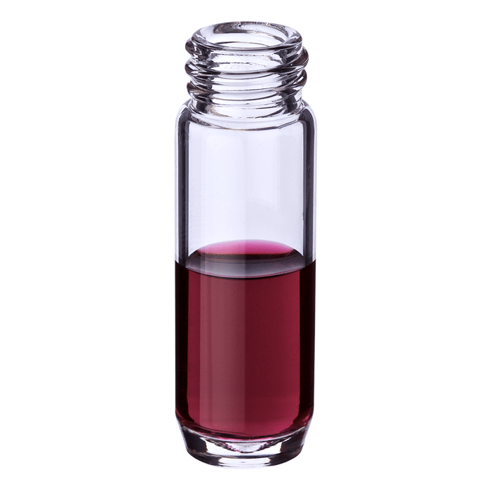 Vials, Screw Top, Glass. Clear, 3.8ml, Max Recovery™, 13-425mm threads ...