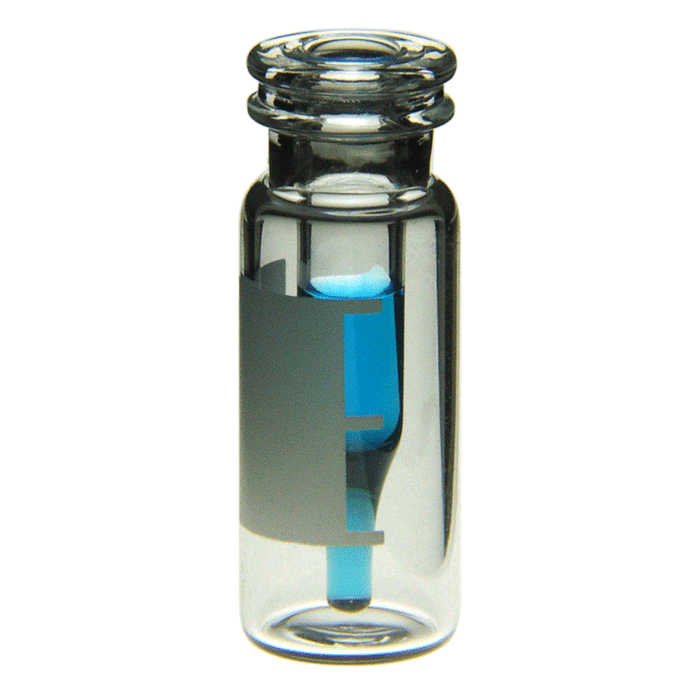 Vial & Cap Kit includes 100 EA 300ul, Fused Insert, Snap Top, Clear ...