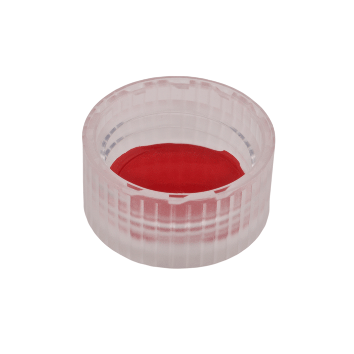 Caps, Screw Top, with Silicone Rubber / PTFE Partial Pre-Slit (Y Shape ...