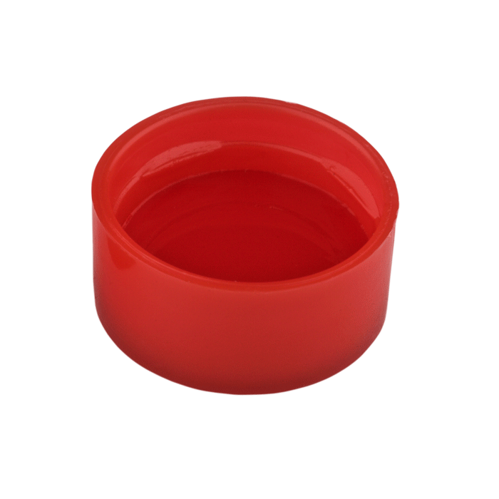 Caps, Snap Top, with Red PTFE / White Silicone Rubber / Red PTFE Septa ...