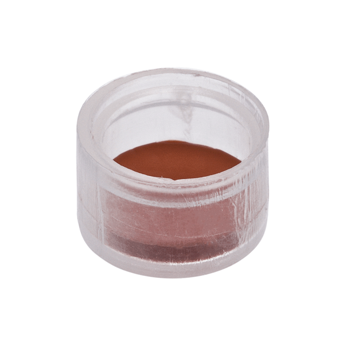 Caps, Push Top, with Natural Rubber / PTFE Septa, fitted in smooth ...