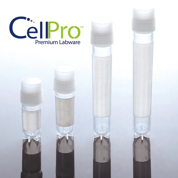 CellPro? 1.8mL Cryovial, Externally Threaded Caps, PP, Sterile, Self Standing, 50 sleeve, 500/Cs ...