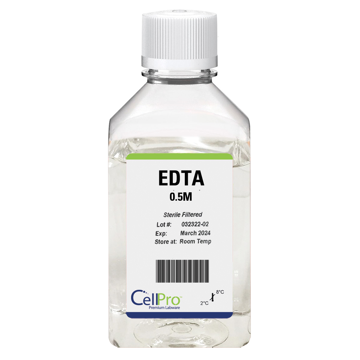 CellPro™ 0.5M EDTA pH 8.0, 500mL bottle | Scientist.com