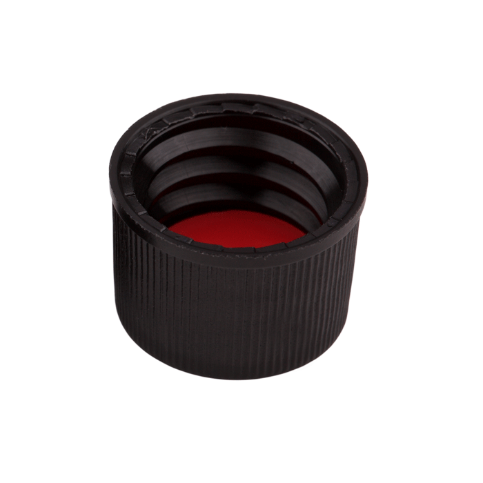 Caps, Screw Top, with Silicone Rubber / PTFE Pre-Slit, 40mil Septa ...