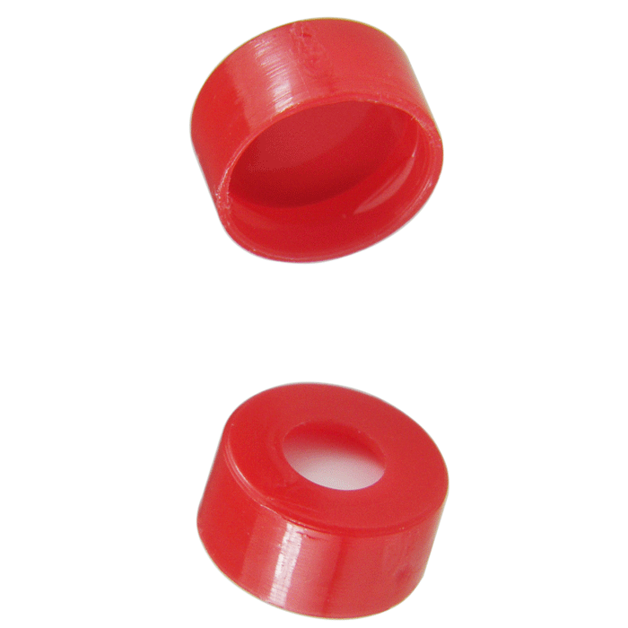 Caps, Snap Top, with Silicone Rubber / PTFE Septa, fitted in smooth ...
