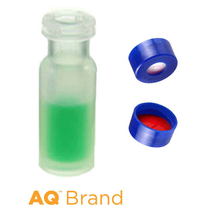 Vial & Cap Kit includes 100 EA 700ul, Snap Top, Clear polypropylene ...