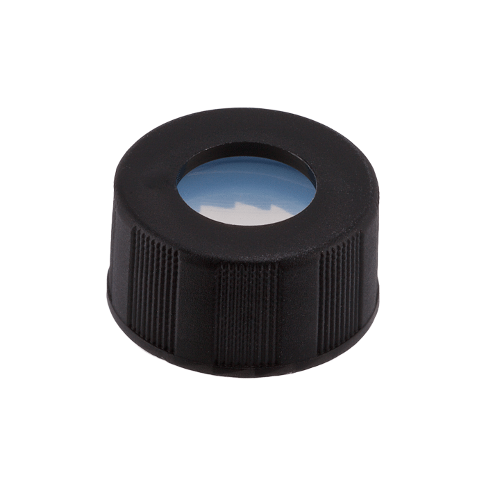 Caps, Screw Top, with Silicone Rubber / PTFE, ultra-pure Septa, fitted ...