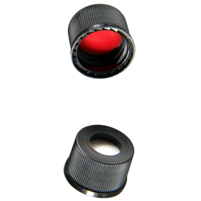 Vial & Cap Kit Includes 100 EA 2ml, Wide Mouth, Screw Top, Clear ...