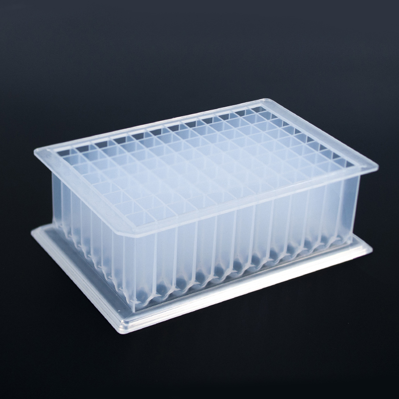96 Square Deep Well Plate U Bottom (Profile Concave) | Scientist.com